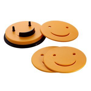 Smiley Tea Coaster Set of 12 PCS : Amazon.in: Home & Kitchen