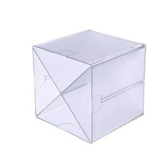 Amazon.com: Deflecto Stackable Cube Organizer - X Divider, Clear ...