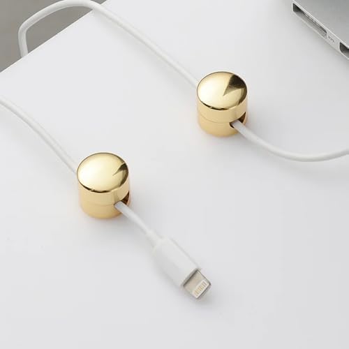Amazon.com: Gold Cord Organizer (4-Pack): Premium Aluminum Cable ...