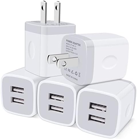Amazon.com: X-EDITION Wall Charger,4-Pack 2.1A Dual Port USB Power ...