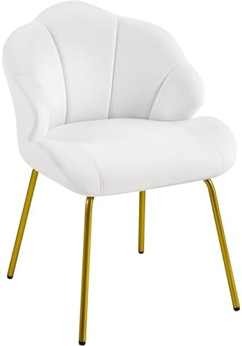 BOWTHY Vanity Chair for Makeup Room - Midcentury Modern Accent Chair ...