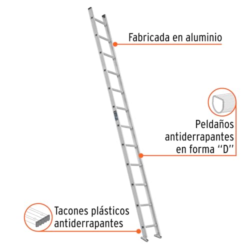 Escalera De Aluminio De 6 Metros - Ferreteria Y Herramientas