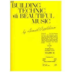 Cello: Building Technic with Beautiful Music - Volume 3 - First Four ...
