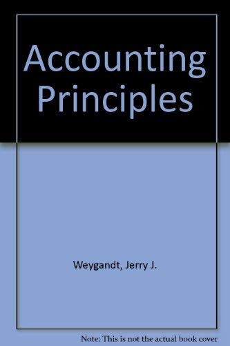 Amazon | Accounting Principles, Working Papers 1 | Weygandt, Jerry J ...