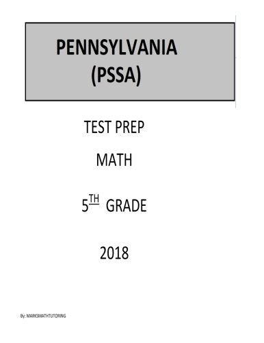 5th Grade PSSA Test prep Study Guide: 5th Grade Pennsylvania System of ...