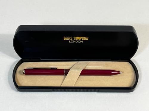 Amazon | DAKS SIMPSON 高級2色ボールペン 黒&赤 ツイスト式 | 多色ボールペン | 文房具・オフィス用品