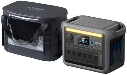 Amazon.com : Anker SOLIX C1000 Portable Power Station with 400W Solar ...