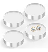 Amazon.com: SAMYUCHO Acrylic Base Stand 4 Pieces Acrylic Blocks for ...