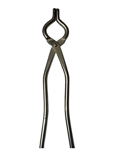 Laxmi Stainless Steel 9 mm Full Round Kitchen Pincer L-06 : Amazon.in ...