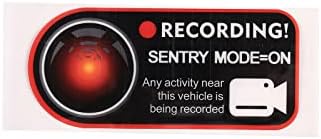 Amazon.com - Sentry Mode Static Sticker, Car Camera Record Window ...