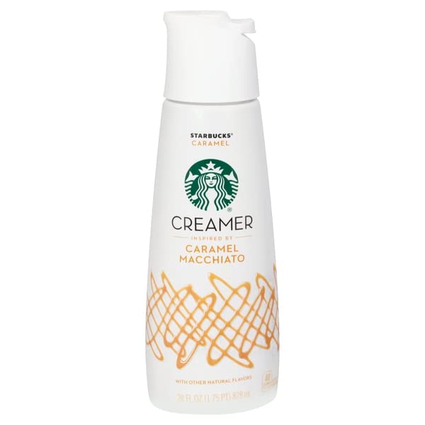 Amazon.com: Starbucks Liquid Coffee Creamer, Caramel Flavored Creamer ...