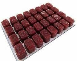 100g 30 cubes of Frozen Bloodworm, Frozen Fish Food Tropical/Coldwater ...