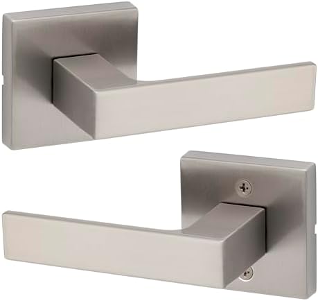 Kwikset Lido Interior Passage Door Handle, Lever For Closet and Hallway ...