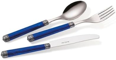 EME POSATERIA MADE IN ITALY - 24 Piece Italian Table Cutlery Set 6 ...