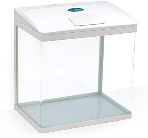 Interpet Aqua Cube Glass Fish Tank Aquarium with Integrated LED ...