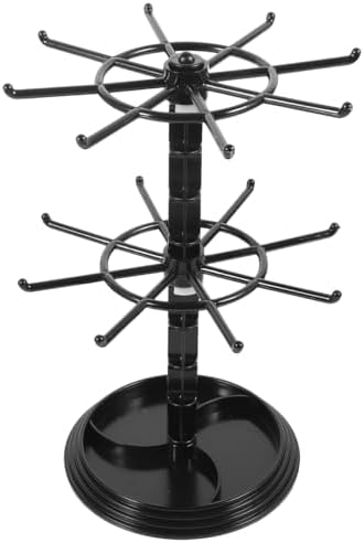 CellDeal Rotating Display Stand-3 Tier Rotating Necklace Holder ...