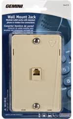 Wall Mount Modular Telephone Jack : Buy Online at Best Price in KSA ...
