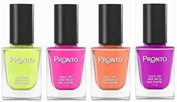 Amazon.com : Glamonade Nail Polish Set Fingernail: Quick Dry Rainbow ...