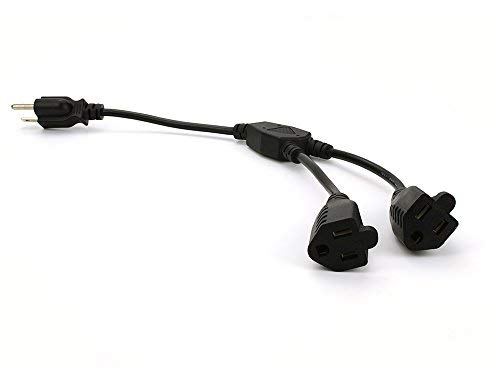 Buy Power Extension Splitter Cable, 3 pack Online at Low Prices in ...