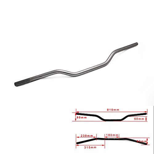 Snapklik.com : Motorcycle Handlebar 7/8 22mm Cafe Racer Handlebars Low ...