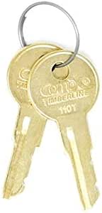 Amazon.com: EasyKeys CompX Timberline 110TA / 110T Replacement Keys (2 ...