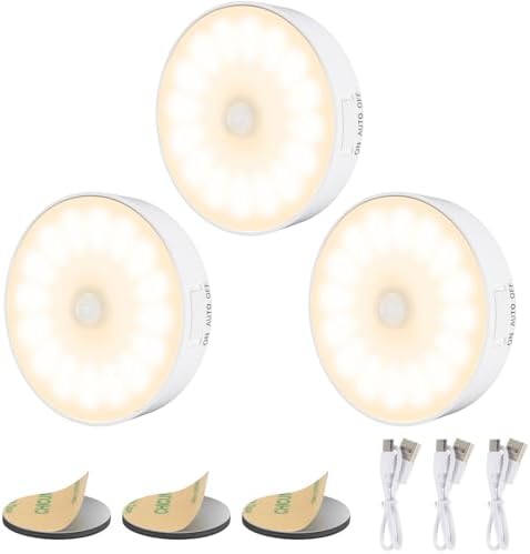 Amazon.com: Electight 8 LEDs Motion Sensor Light Indoor, Night Light ...