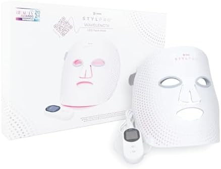 STYLPRO Wavelength LED Face Mask - Multi-Mode Skincare with Red, Blue ...