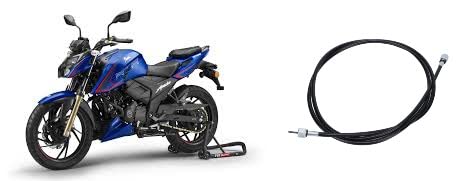 WHEEL DRIVE Compatible with Tvs Apache Rtr-200 4V Bs6 Speedometer Cable ...