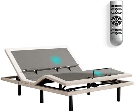 Amazon.com: Froman Full Adjustable Bed Frame, Adjustable Bed Base with ...