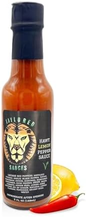 Amazon.com : Taylored Sauces Hawt Lemon Pepper Sauce, Mild Medium Hot ...