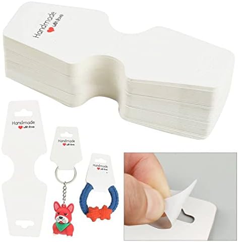 Amazon.com: 200PCS Necklace Display Cards Self Adhesive Jewelry ...