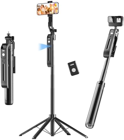 Amazon.com: Auto Face Tracking Tripod for iPhone, GoPro, Camera ...