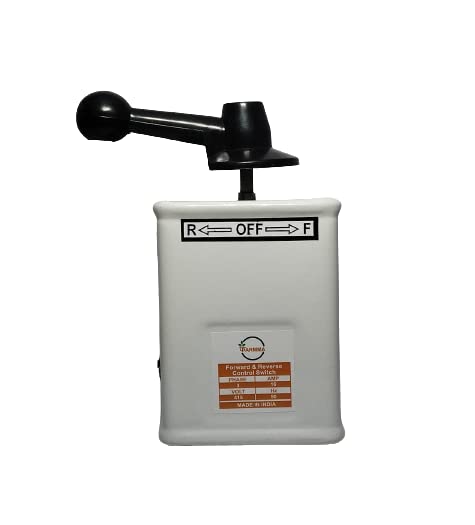 FARMMA- Metal Copper Reverse Forward Control Switch 16 Amps, 3 Phase ...