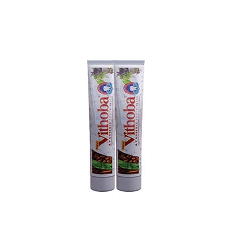 Buy Vithoba Ayurvedic Premium Toothpaste 150G. - Pack 2 Online at Low ...