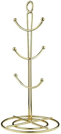 Amazon.com - JIKBOQIALU Coffee Mug Tree for Counter Cup Holder Rack ...