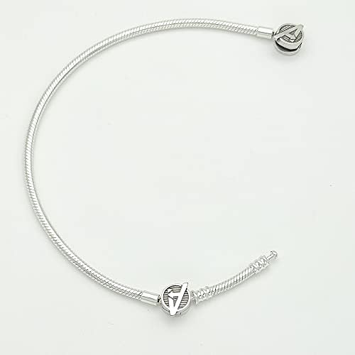 Amazon.com: Pandora style bracelet extenders, extend any European style ...