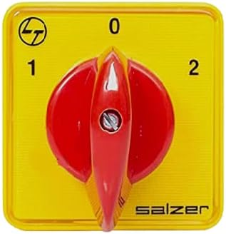 SALZER (L&T) 6A 61027 Cam Operated Rotary Switch S6 B13 3 Pole 2 Way ...