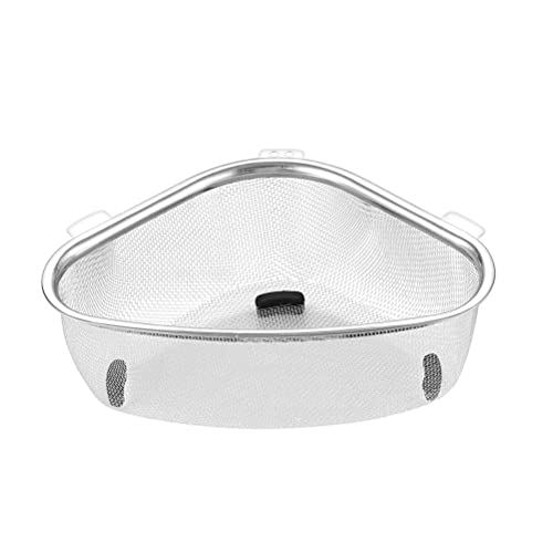 Metal Brackets Triangle Corner Strainer Triangular Sink Drain Shelf ...