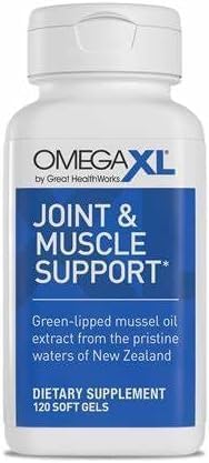 Amazon.com: Omega XL Joint Support Supplement Natural Muscle Support ...