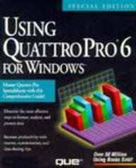 Amazon | Using Quattro Pro 6 for Windows | Underdahl, Brian | Economics