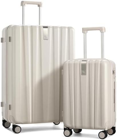 Amazon.com | Hanke Hardshell Luggage Sets 2 Piece Extra Large Suitcases ...
