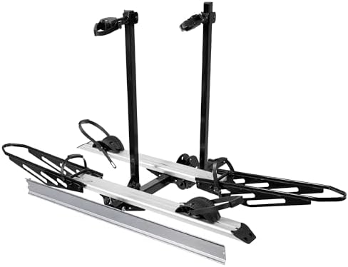 Amazon.com: STUDTREX TRAILV2 Hitch Mount 2-Bike Rack with Bike Ramp ...