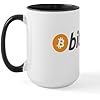 Amazon.com | CafePress Bitcoin Large Mug 15 oz (444 ml) Ceramic Coffee ...