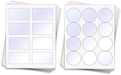 Amazon.com : Printable Blank Mason Jar Sheet Labels for 48 Jars and ...