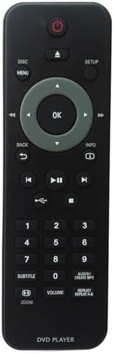 Amazon.com: Replacement Remote Control Applicable for Philips DVD ...