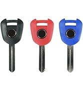 Amazon.com: gradora 2PCS Motorcycle Uncut Key Duplicate Blank Key for ...