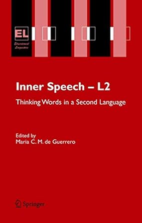 Amazon.com: Inner Speech - L2: Thinking Words in a Second Language ...