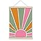 Amazon.com - HRQKO Boho Sunshine Poster Hanger Frame, Boho Nursery ...
