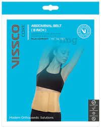 Buy Vissco Abdominal Belt (8 Inches), for Post Pregnancy Support, Helps ...