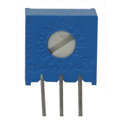 Resistor Trimmer 250k Ohm 10% 1/2 Watt 1 Turn 3.15mm Pin Through Hole ...